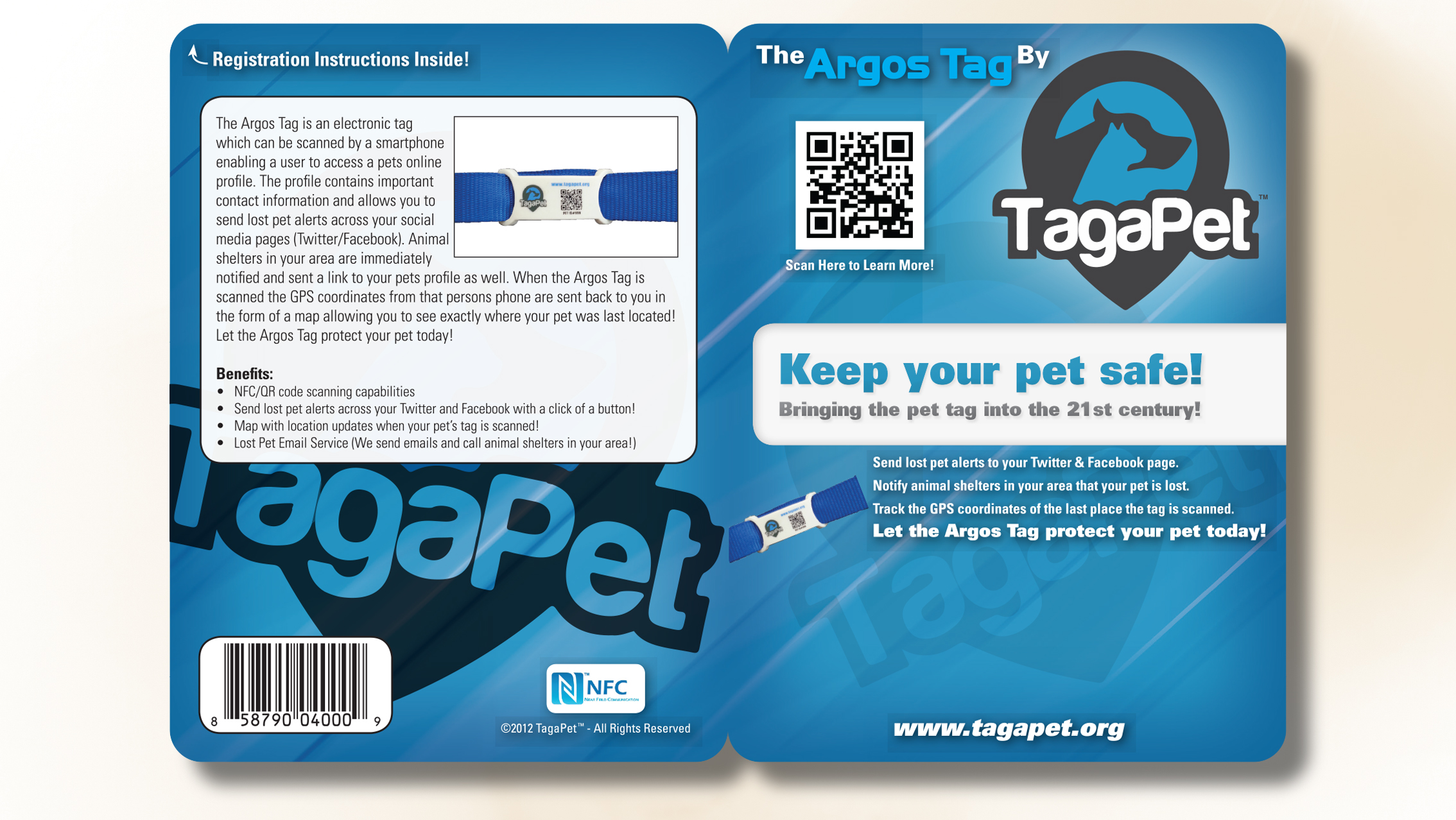 Fold-Over Clamshell Insert - Printing and Packaging